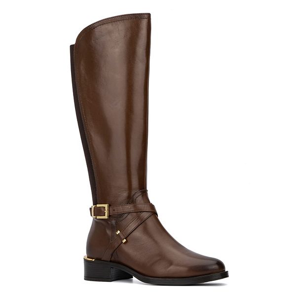 Vintage Foundry Co Rachel Womens Leather Knee High Boots