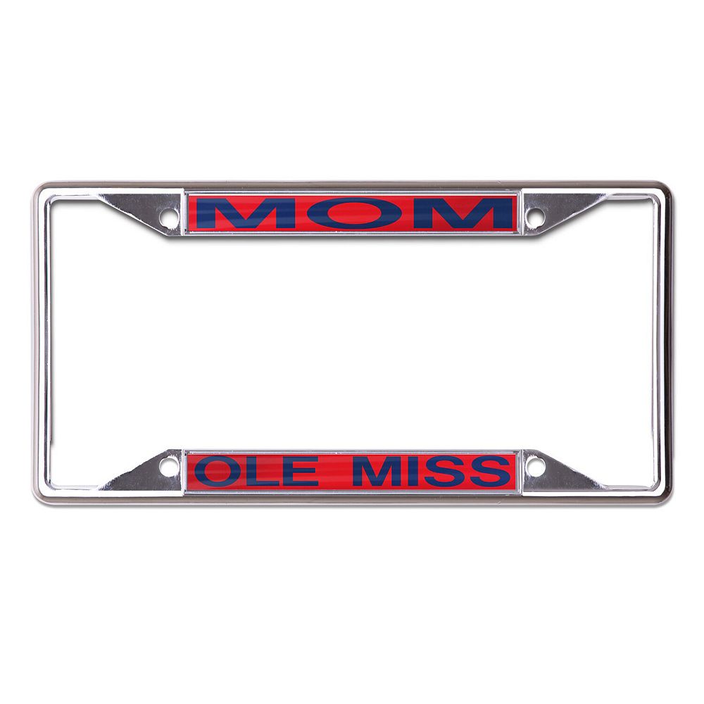 WinCraft Ole Miss Rebels Mom School Supporter Laser Cut Metal License ...