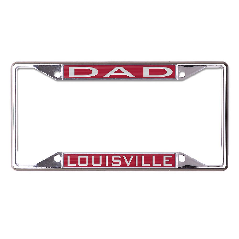 WinCraft Louisville Cardinals Dad School Supporter Laser Cut Metal ...