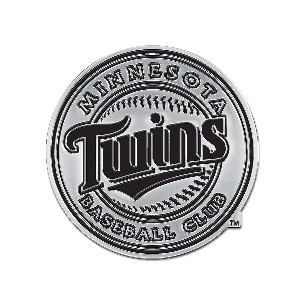 WinCraft Minnesota Twins Team Chrome Car Emblem