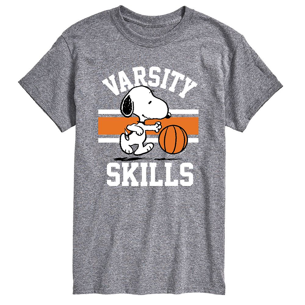 Big & Tall Peanuts Varsity Skills Tee