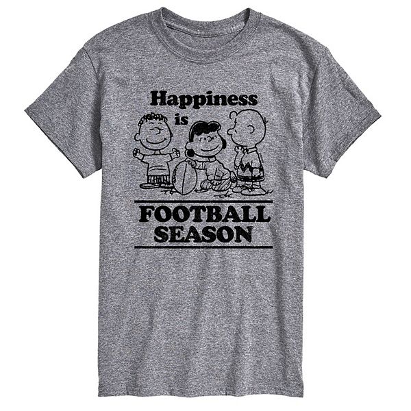 Big & Tall Peanuts Football Season Tee