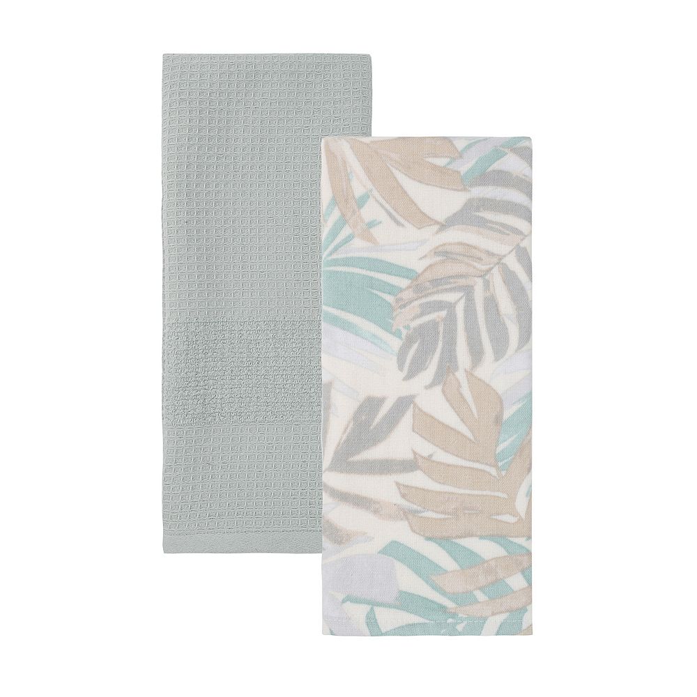 Food Network™ Printed Leaf Kitchen Towel 2-pk.