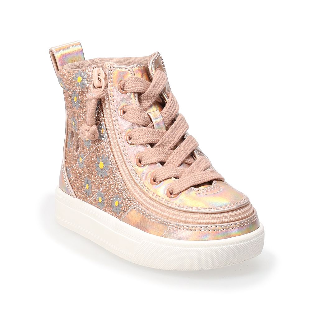 BILLY Footwear Classic Toddler Girls' Adaptive High-Top Shoes