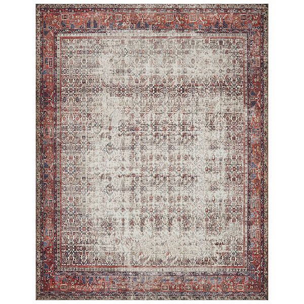 Loloi Layla Ivory Brick Accent & Area Rug