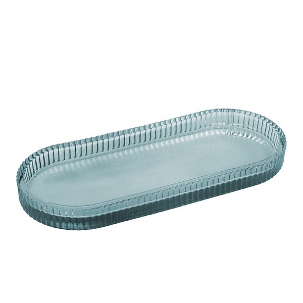 Sonoma Goods For Life® Ribbed Glass Tray