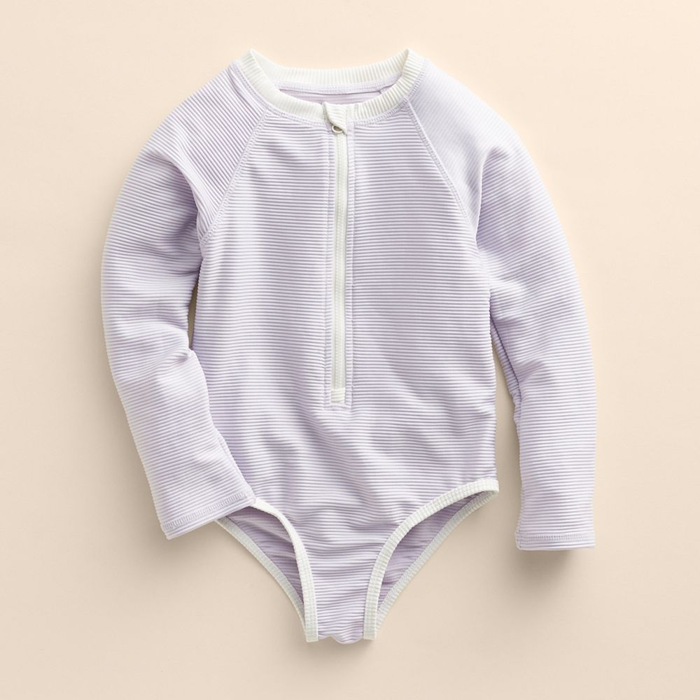 Baby & Toddler Little Co. by Lauren Conrad Ribbed One-Piece Zip-Front ...