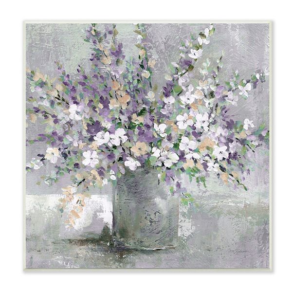 Stupell Home Decor Blossoming Aster Flower Bouquet Painting Plaque Wall Art Stupell Home Decor Blossoming Aster Flower Bouquet Painting Plaque Wall Art