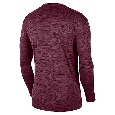 Men's Nike Maroon Virginia Tech Hokies Sideline Game Day Velocity ...