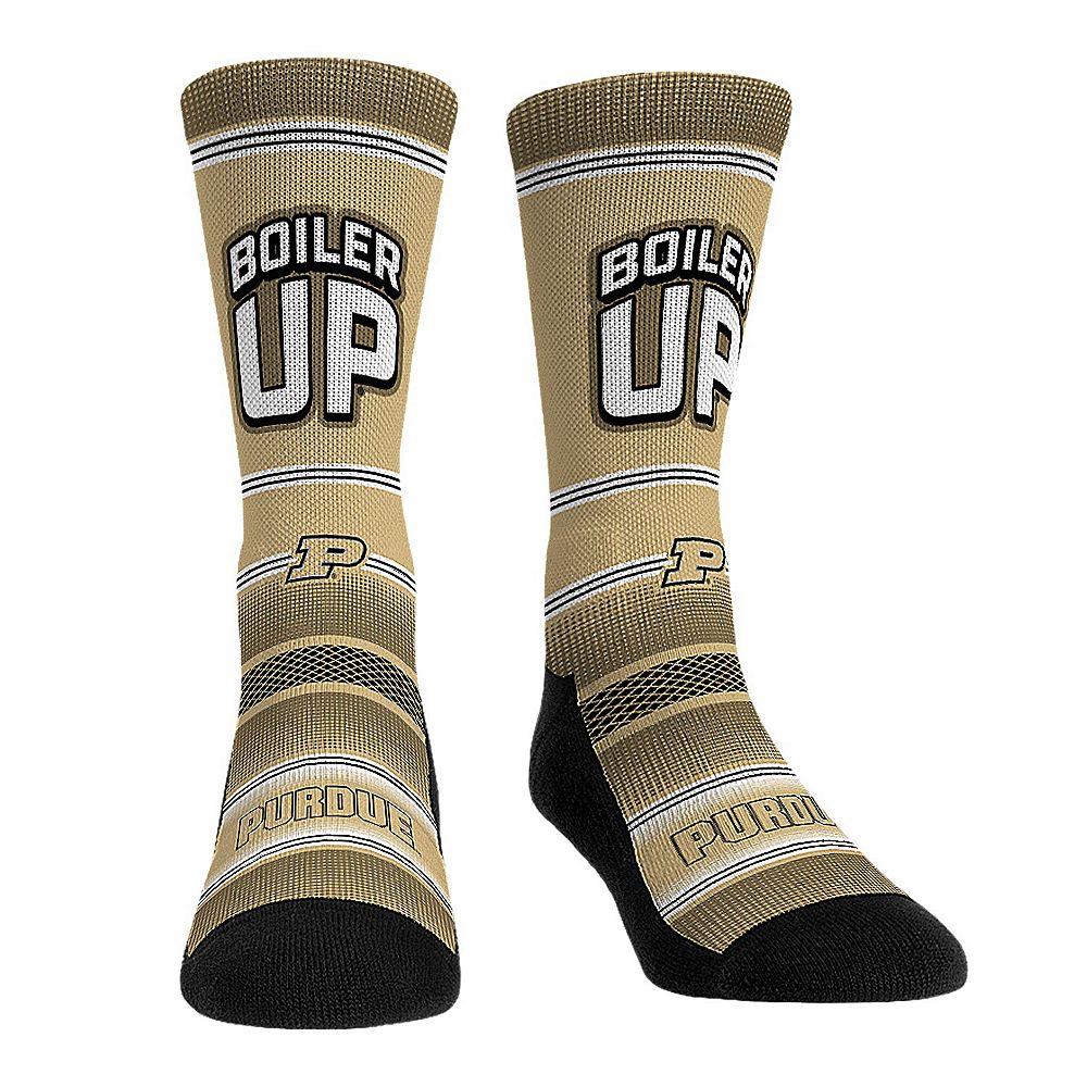 Youth Rock Em Socks Purdue Boilermakers Team Slogan Crew Socks