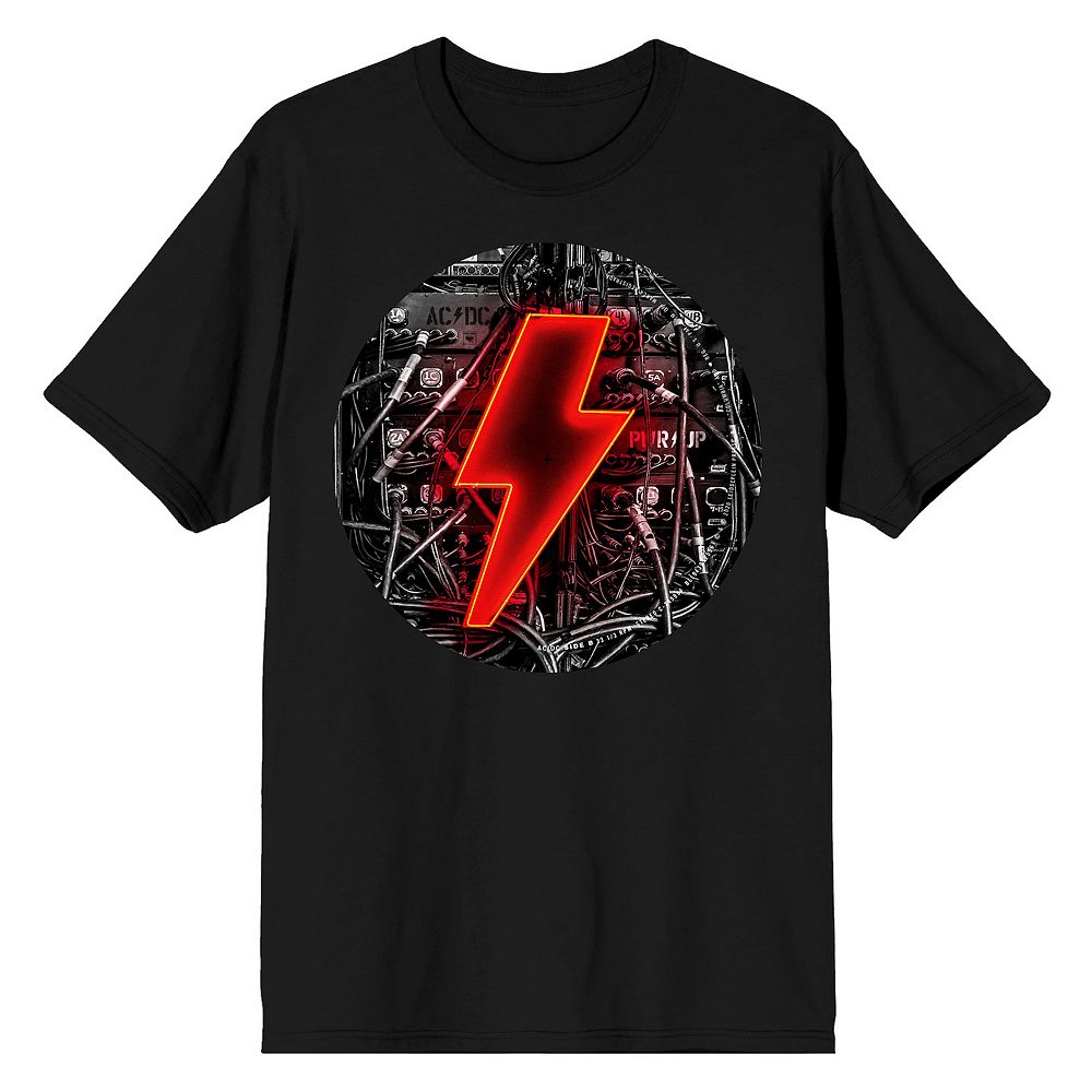 Men's AC/DC Red Power Logo Tee