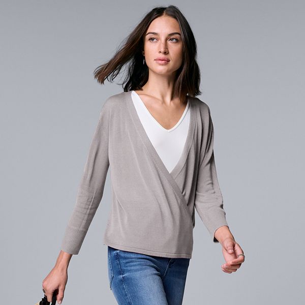 Women's Simply Vera Vera Wang 4-way Cardigan