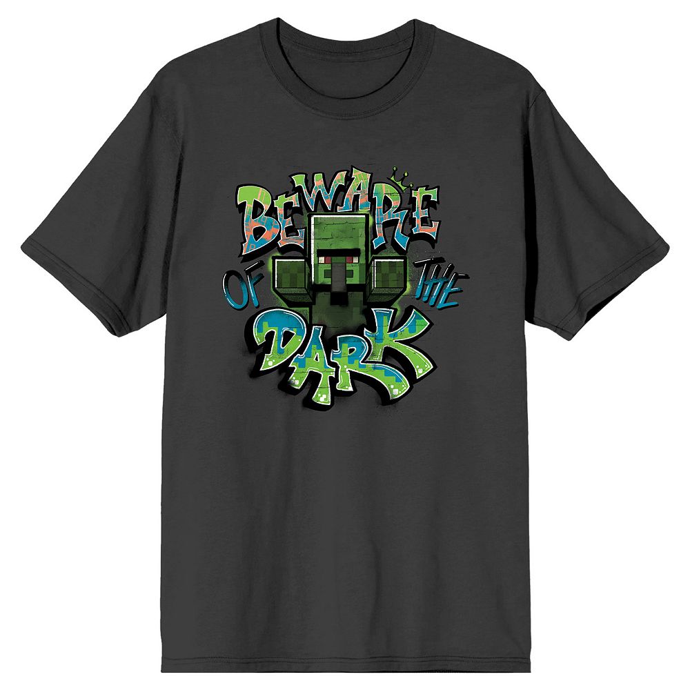 Men's Minecraft Beware of the Dark Tee