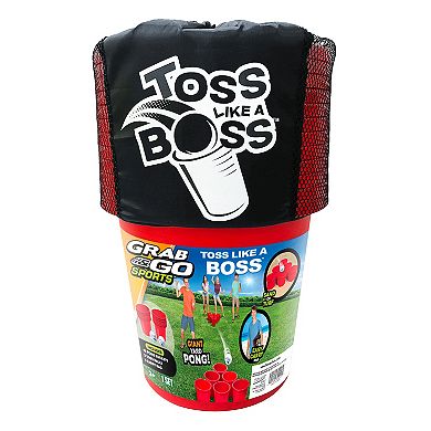 Banzai Kids Inflatable Lazy River Water Park & Toss Like A Boss Giant ...