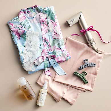 Kitsch Satin Heatless Curling Set- Sunset Tie Dye