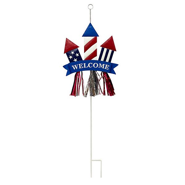 Celebrate Together™ Americana Bottle Rocket Garden Stake