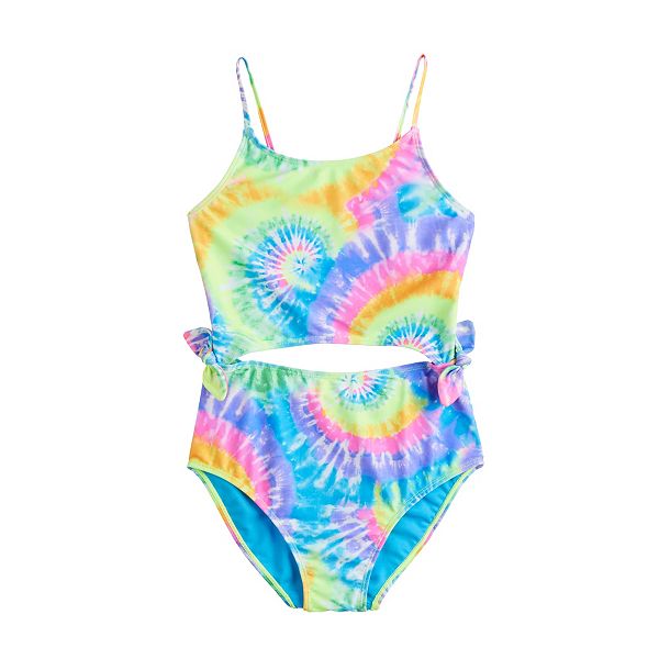 Girls 4-16 SO® Cut-Out Front One-Piece Swimsuit