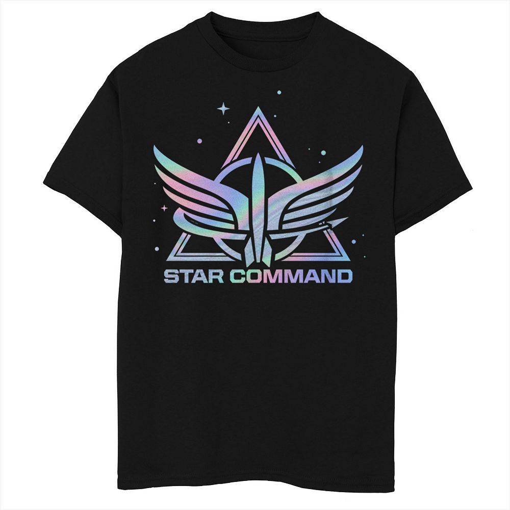 Disney / Pixar's Lightyear Boys 6-20 Star Command Holographic Logo ...