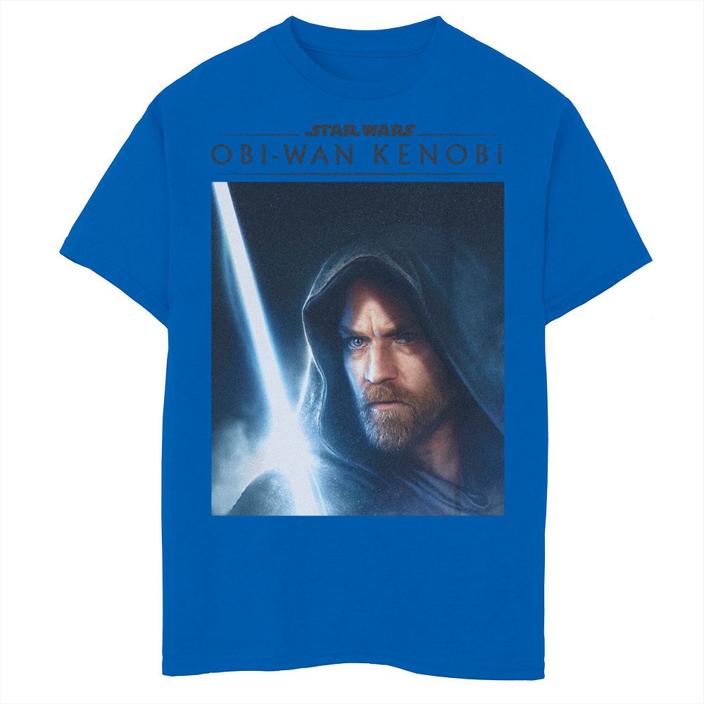 Boys 6-20 Star Wars Obi-Wan Kenobi Close Up Jedi Kenobi Graphic Tee