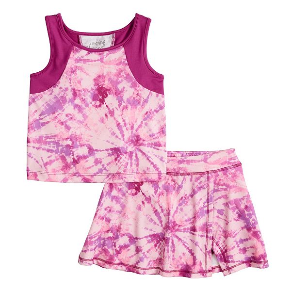 Baby & Toddler Girl Jumping Beans® Active Tank Top & Skort Set