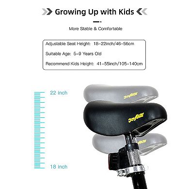 Joystar Striker 16 Inch Kids Pedal-less Balance Bike for 5 to 8 Year ...