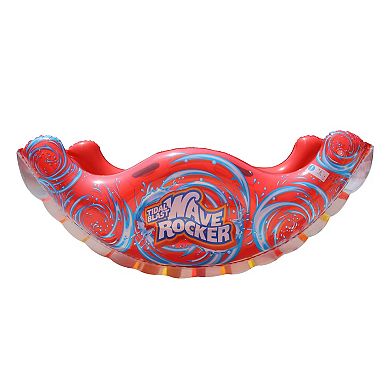 Banzai Tidal Blast Wave Rocker Inflatable 2 Person Pool Float Water Toy ...
