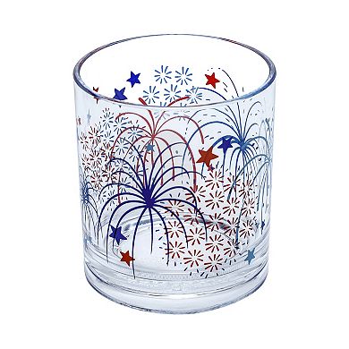 Celebrate Together™ Americana Acrylic Double Old-Fashion Glass