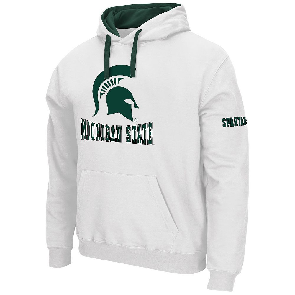 Men's Colosseum Michigan State Spartans Pullover Fleece Hoodie