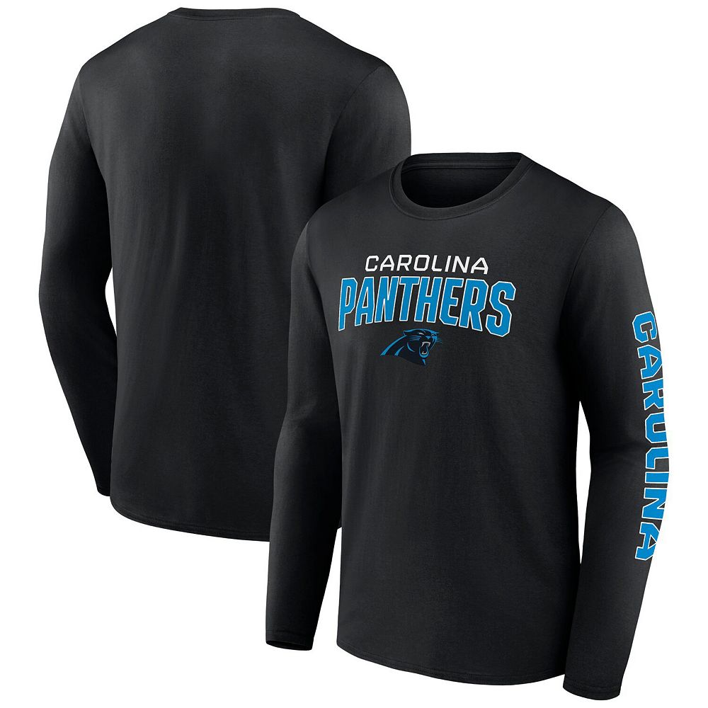 Men's Fanatics Branded Black Carolina Panthers Go the Distance Long ...
