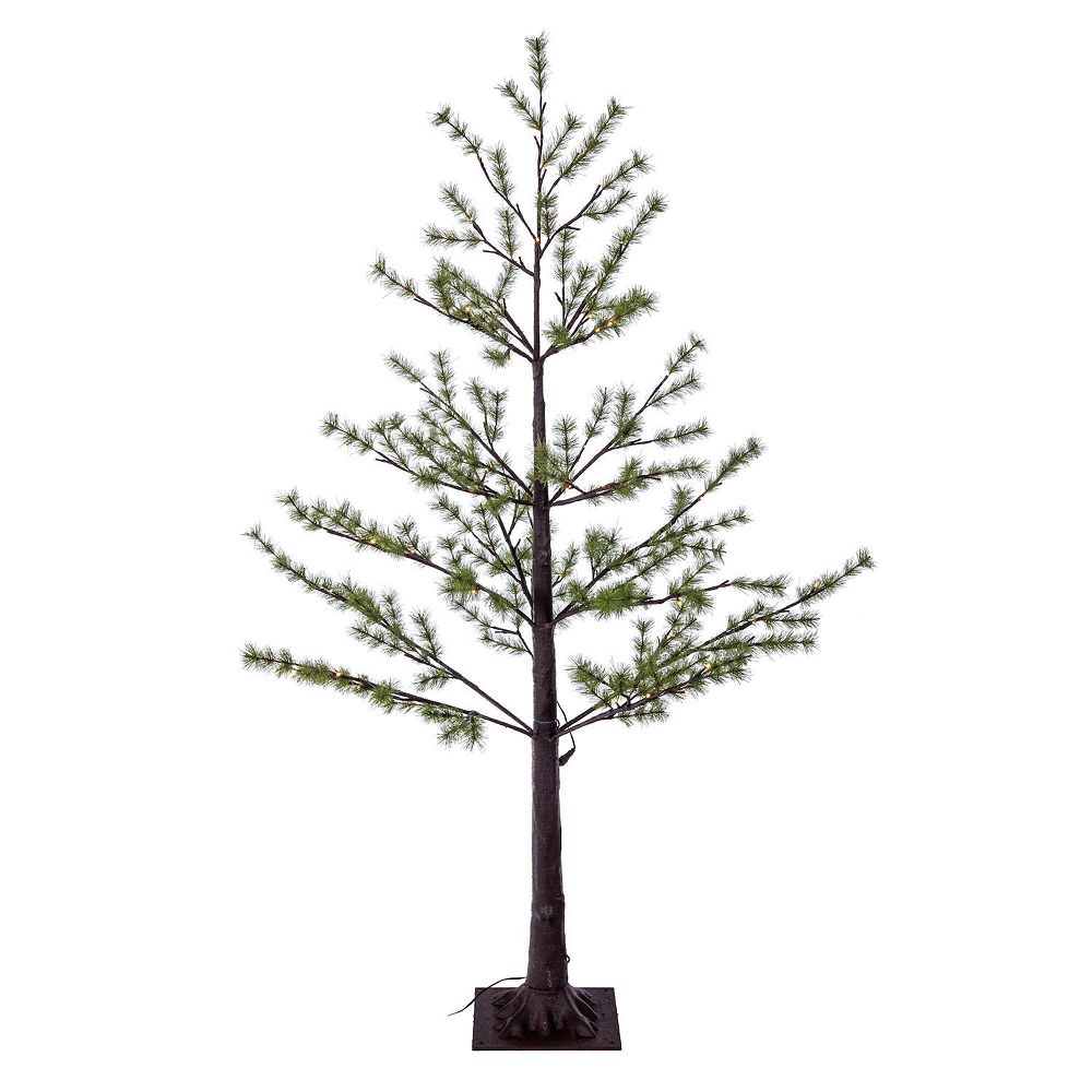 Vickerman 5-ft. Artificial Mini Pine LED Twig Tree Floor Decor