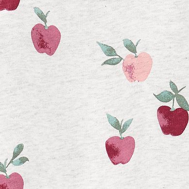 Baby Girl Carter's 2-Piece Apple Top & Pants Set