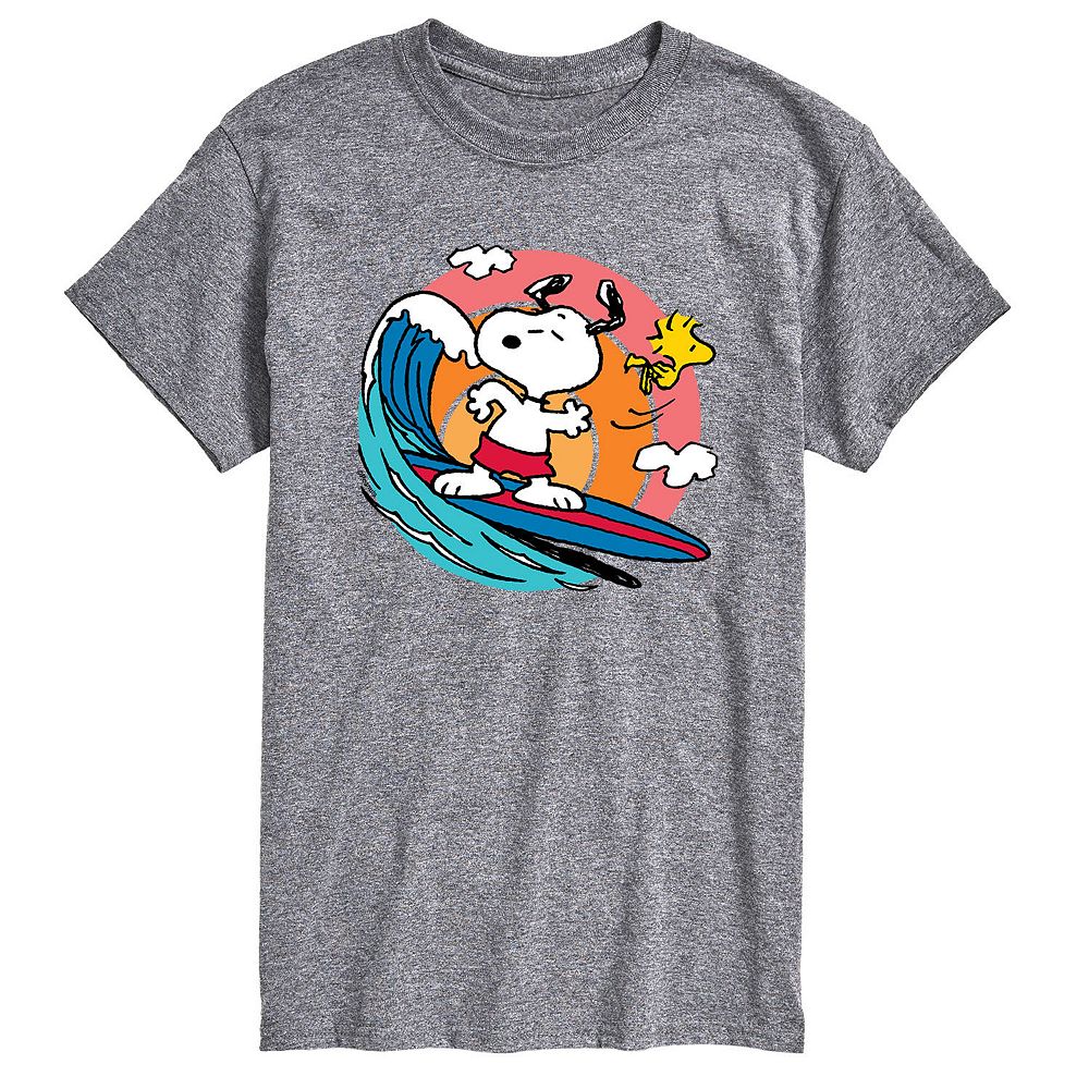 Men's Peanuts Snoopy Surf Tee