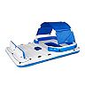 Bestway CoolerZ Tropical Breeze 6 Person Floating Lake Raft Lounge (2 Pack)