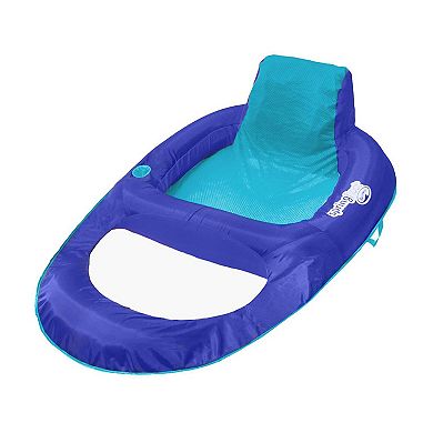 SwimWays Spring Float Recliner XL Floating Swimming Pool Lounge Chair ...