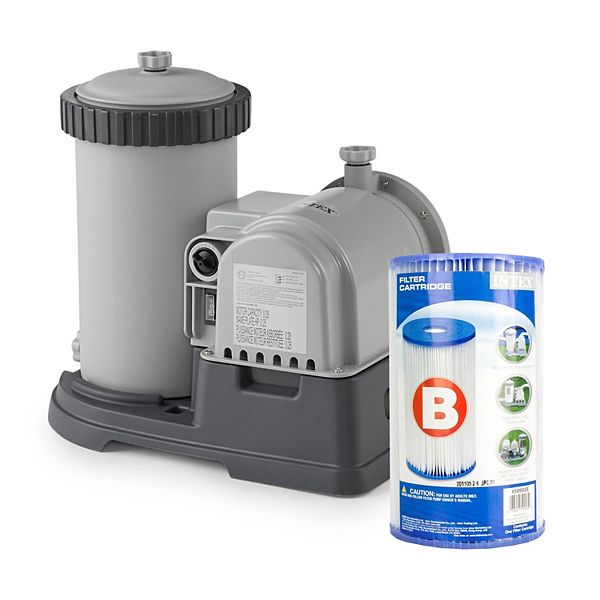 Intex 2500 GPH Swimming Pool Filter Pump Type B Replacement Filter Cartridge