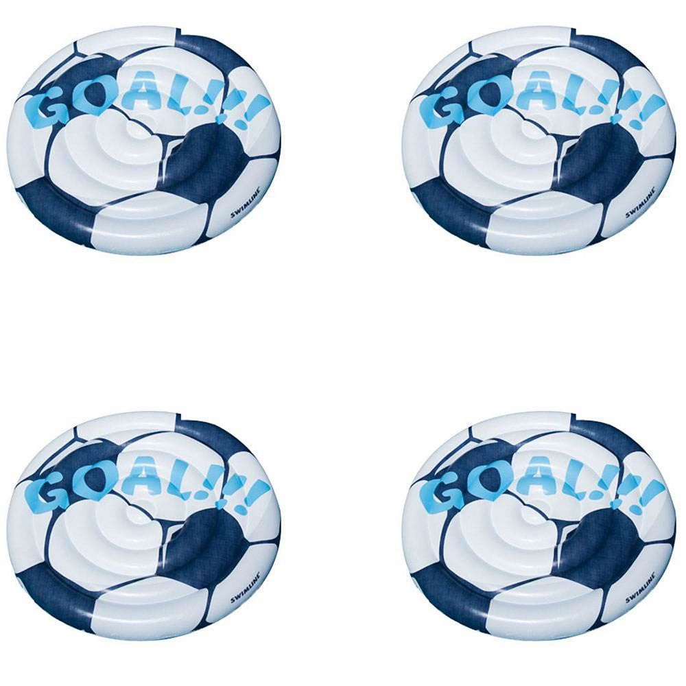 Swimline 90531 Giant Soccer Ball Swimming Pool Toy Raft Ride On Float ...