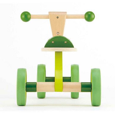 Hape Scoot Around Toddler Children's Wooden Active Ride On Balance Bike ...
