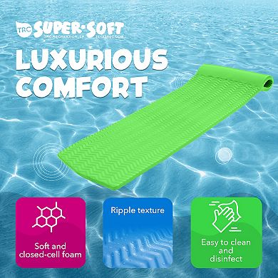 Trc Recreation Serenity 1.5" Thick Vinyl Swimming Pool Float Mat ...