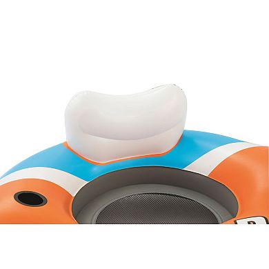 Bestway Rapid Rider 4 Person Floating Island & 2 Tube Floats w/ Cooler