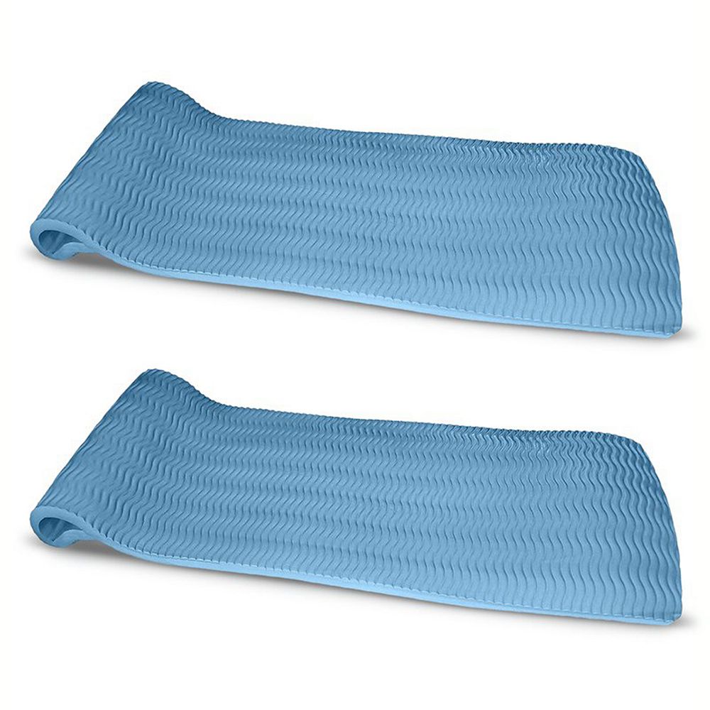 Vos 72" Soft Foam UV Chlorine Resistant Water Pool Float, Barrier Blue ...