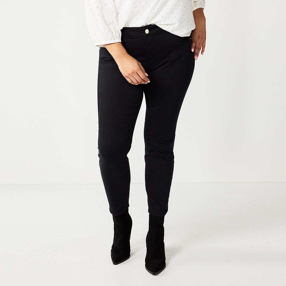 Plus Size Draper James Mid-Rise Skinny Jeans
