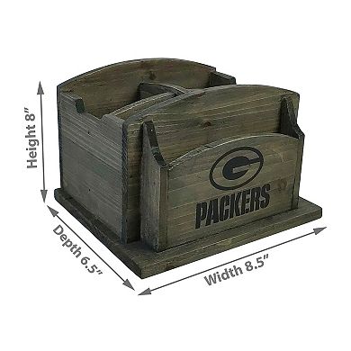 Green Bay Packers Rustic Desk Organizer