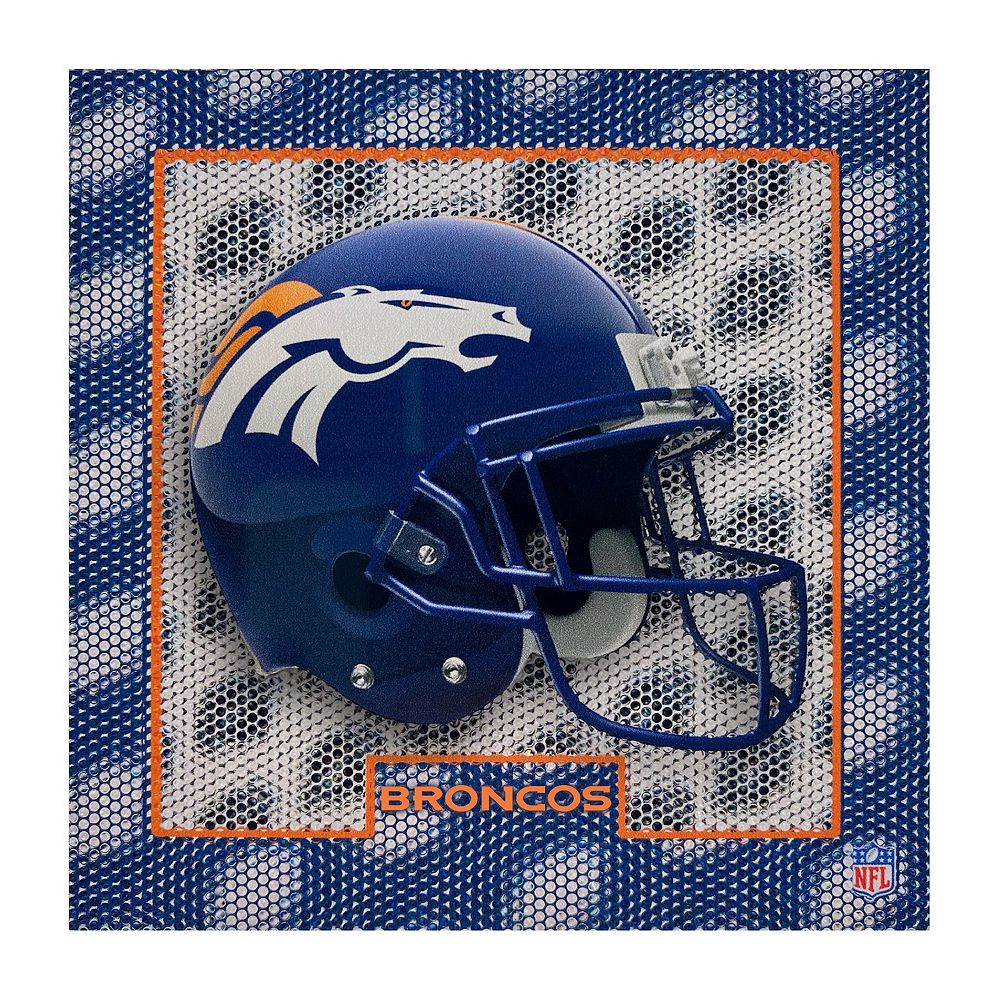 Denver Broncos 5D Technology Coaster Set