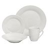 10 Strawberry Street Simply White 16-pc. Round Dinnerware Set