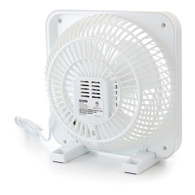 Impress 9 Inch Box Fan- White