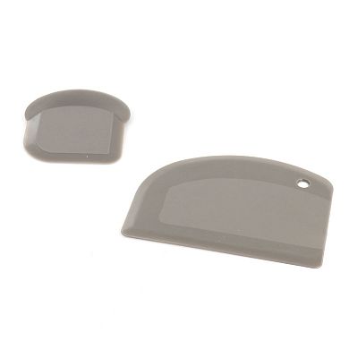 Gibson Everyday Flexible Polymer Scraper Set in Dark Taupe