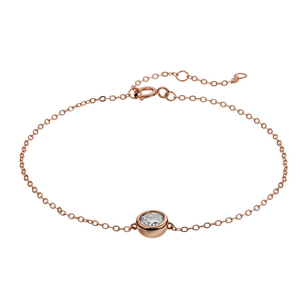 Stella Valentino 18k Gold Over Silver Lab Created Moissanite Solitaire ...