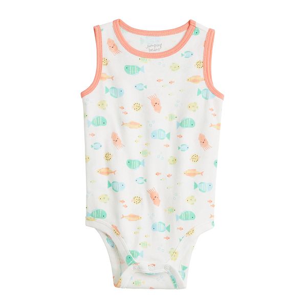 Baby Boy Jumping Beans® Fish Tank Bodysuit