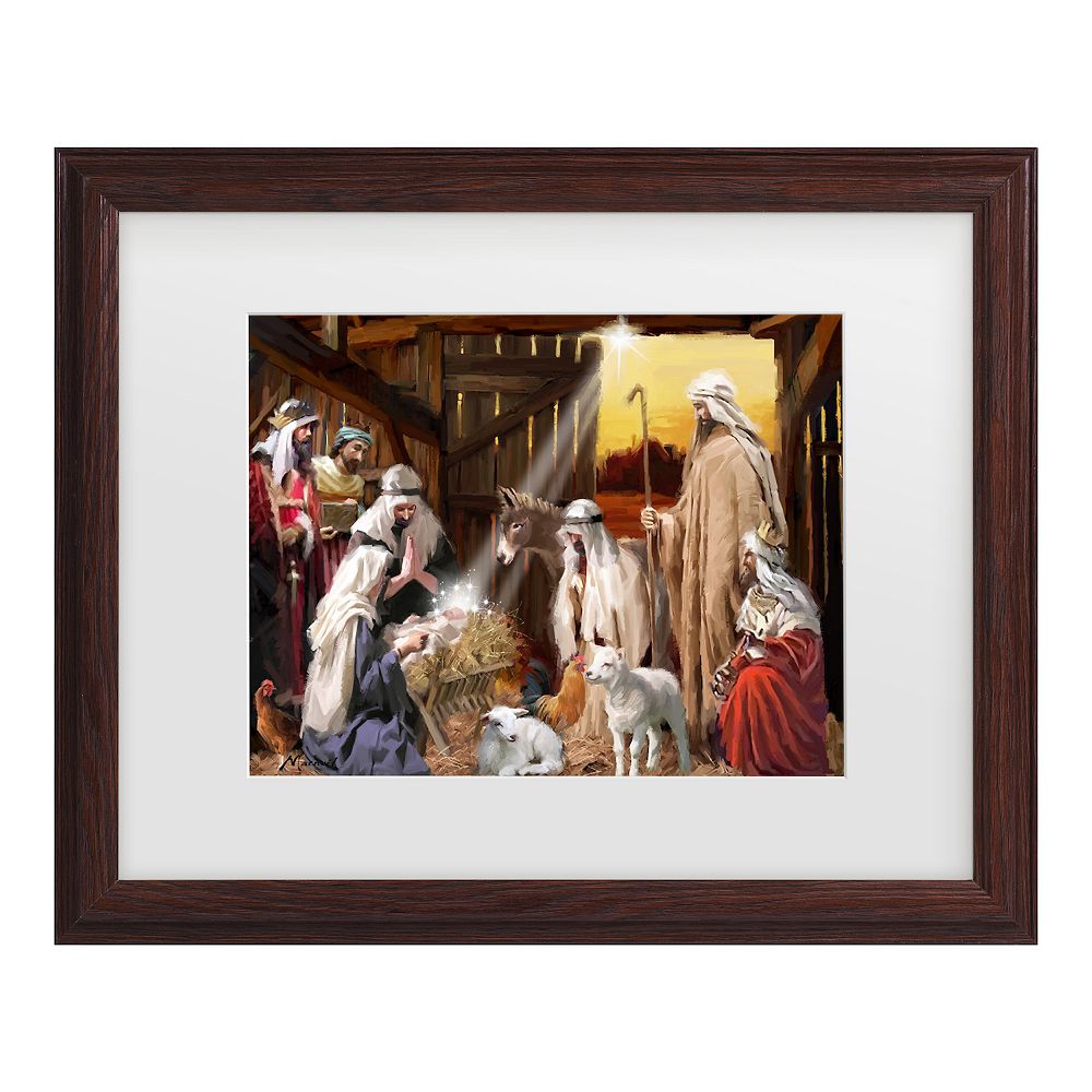 Nativity Christmas Framed Wall Art
