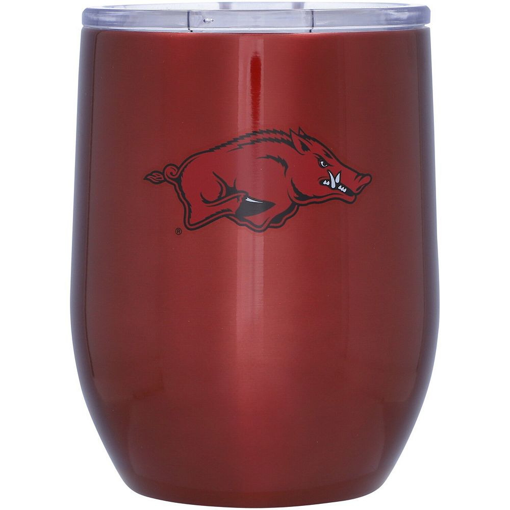 Arkansas Razorbacks 16oz. Gameday Stainless Curved Tumbler